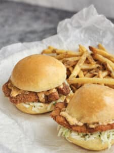 Chicken Schnitzel Sliders with Slaw and Creamy Mustard – The Kitchen ...