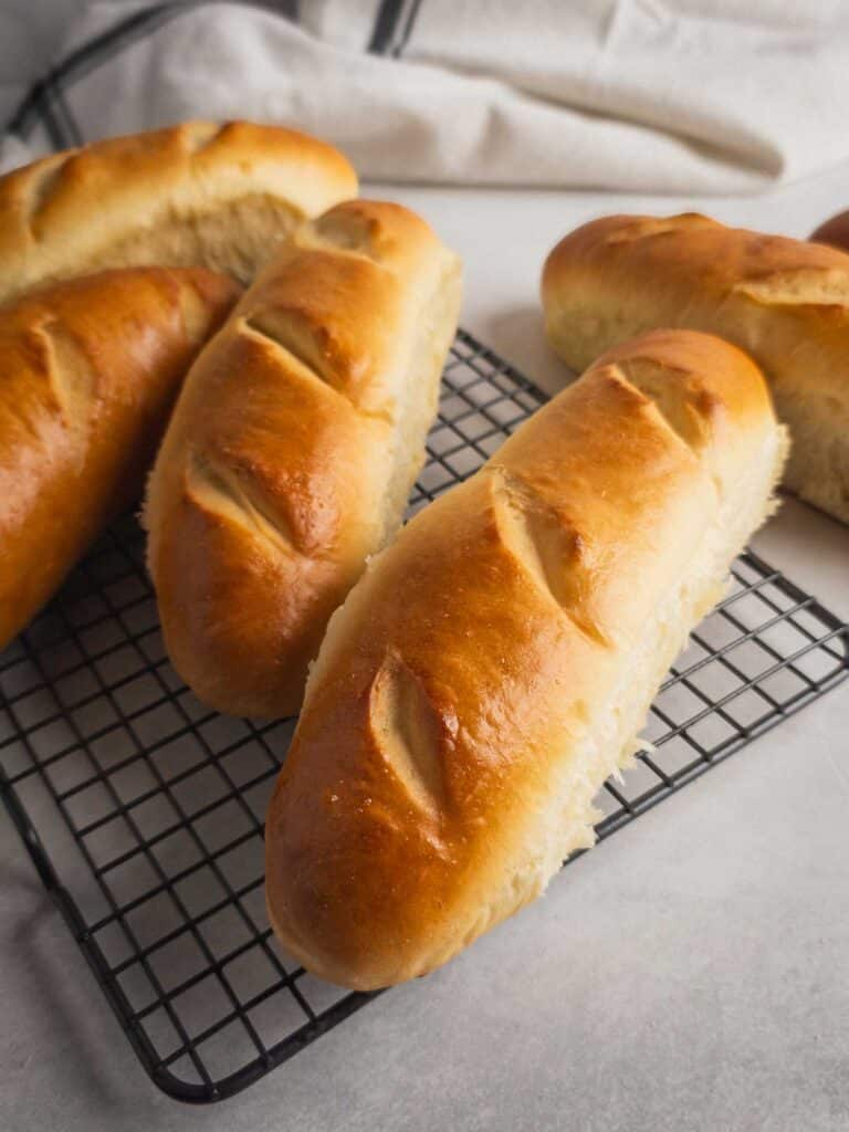 Handmade Sub Rolls (Soft & Sturdy Hoagie Rolls)