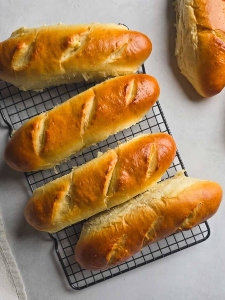 Handmade Sub Rolls (Soft & Sturdy Hoagie Rolls)